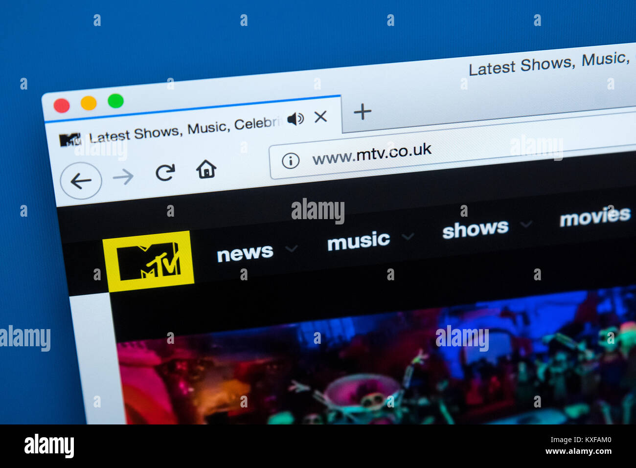 Mtv logo hi-res stock photography and images - Alamy