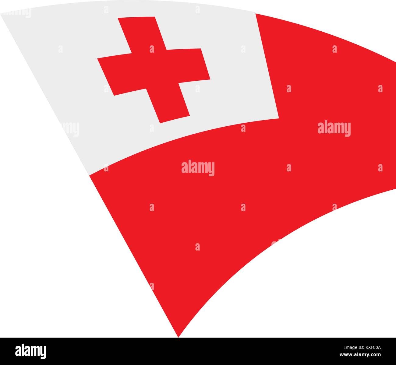 Tonga flag, vector illustration Stock Vector Image & Art - Alamy