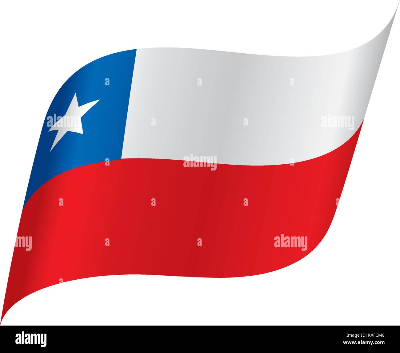 Chile flag, vector illustration Stock Vector Image & Art - Alamy