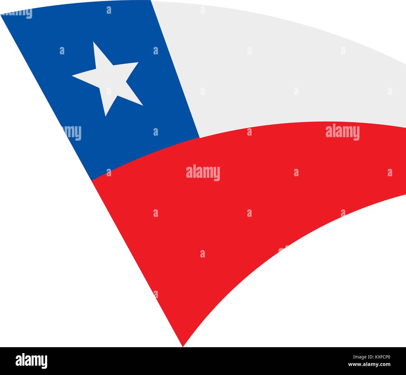 Chile flag, vector illustration Stock Vector Image & Art - Alamy