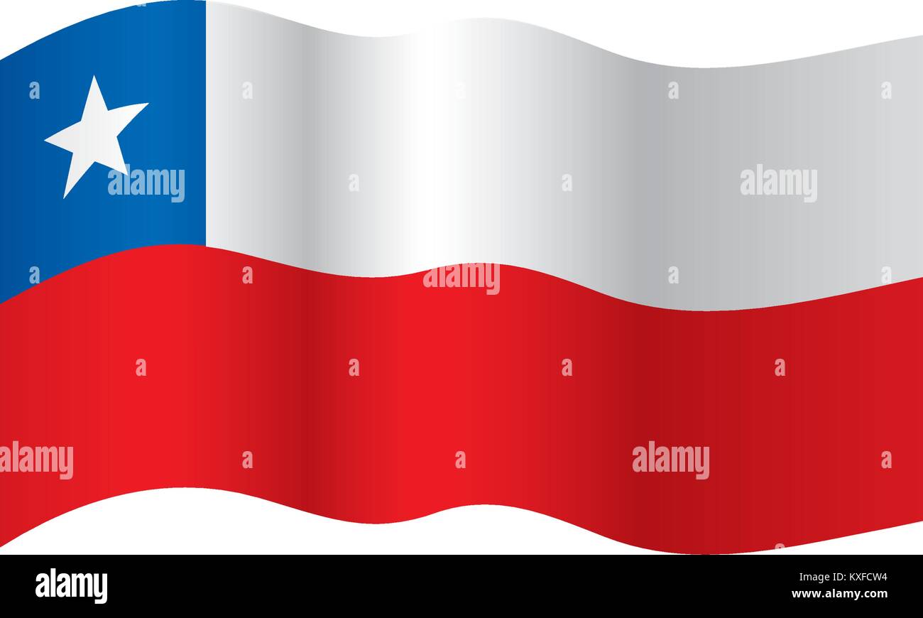 Chile flag, vector illustration Stock Vector Image & Art - Alamy