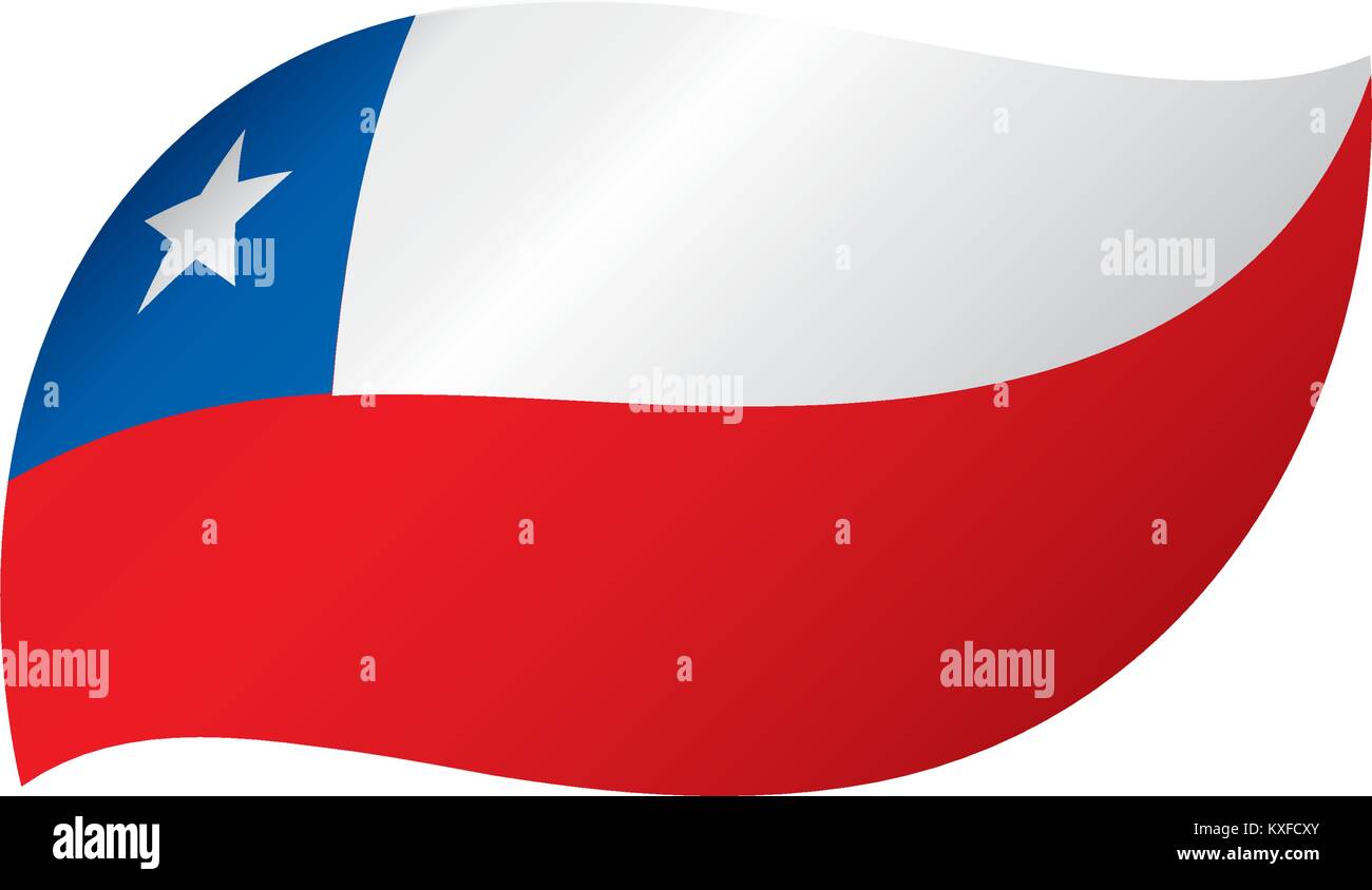 Chile flag, vector illustration Stock Vector Image & Art - Alamy