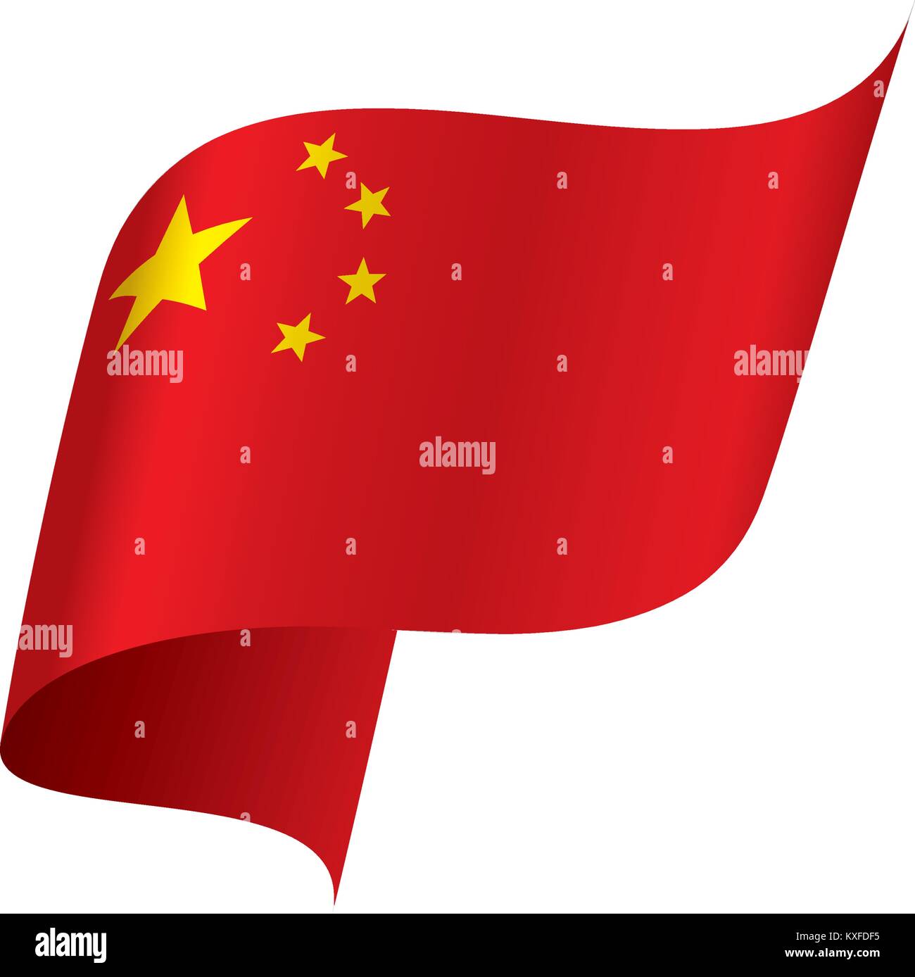 China flag, vector illustration Stock Vector Image & Art - Alamy