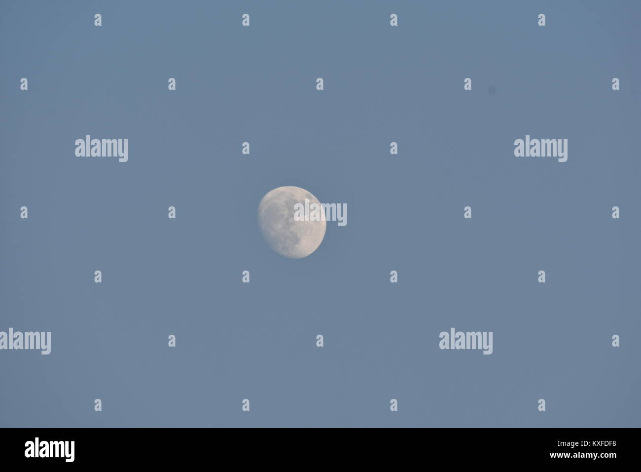BEAUTIFUL MOON IN NATURAL BACKGROUND Stock Photo - Alamy