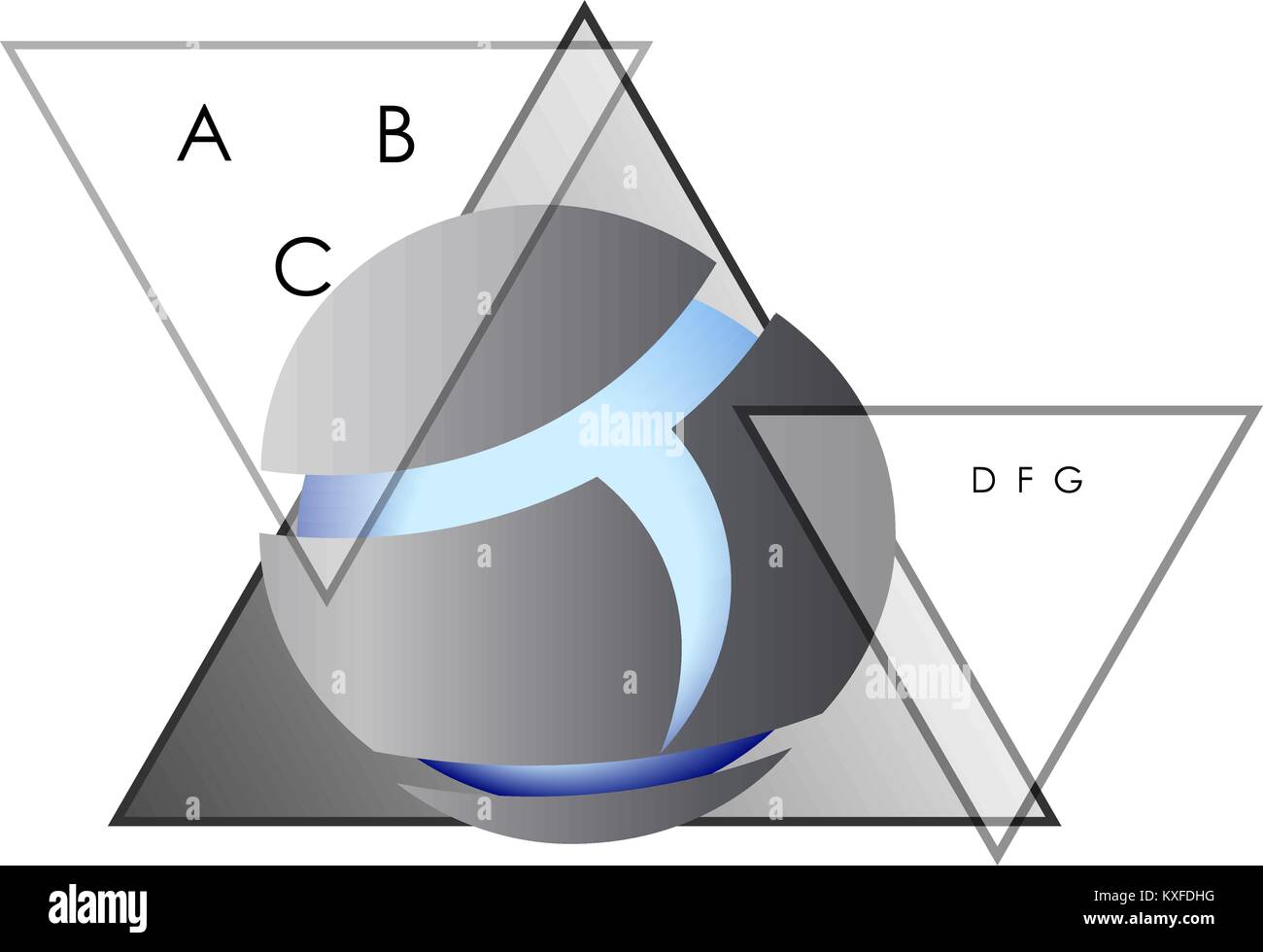 Blue Circle Logo High Resolution Stock Photography and Images - Alamy