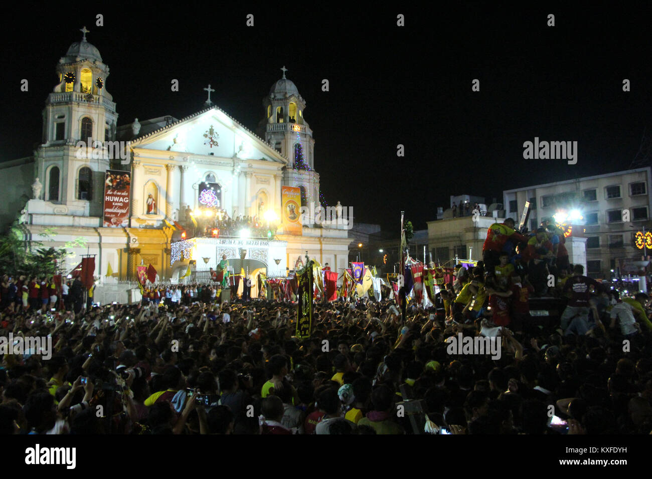 Manila, Philippines. 10th Jan, 2018. Black Nazarene statue finally ...