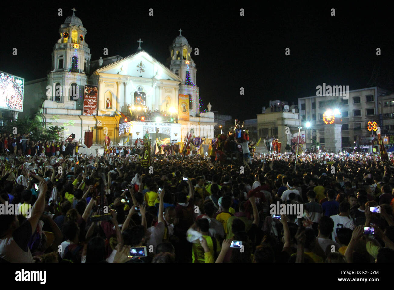 Manila, Philippines. 10th Jan, 2018. Black Nazarene statue finally ...