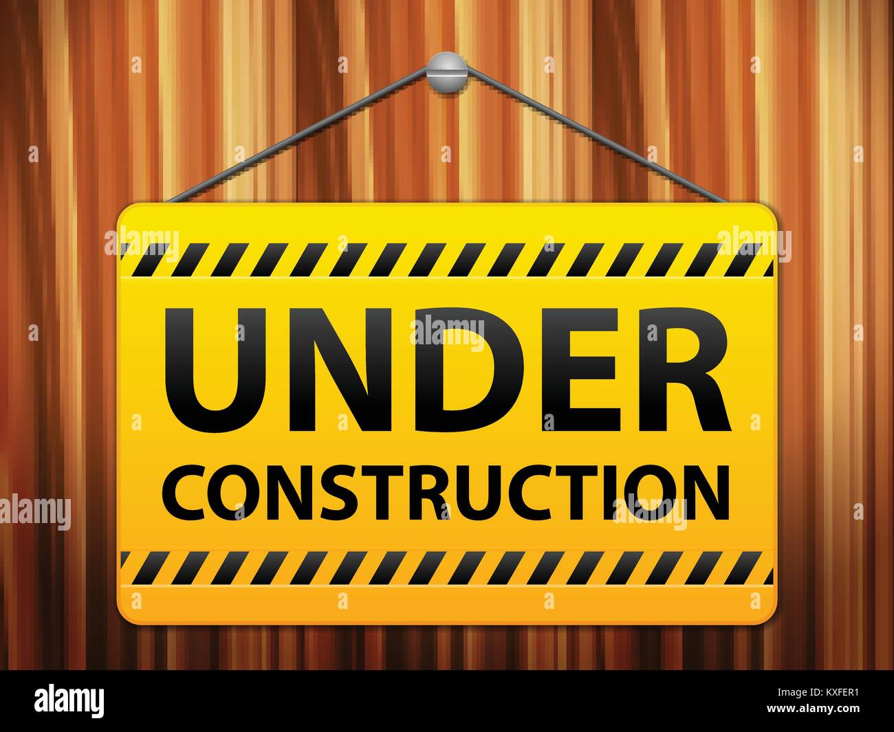 Under wooden Stock Vector Images - Alamy