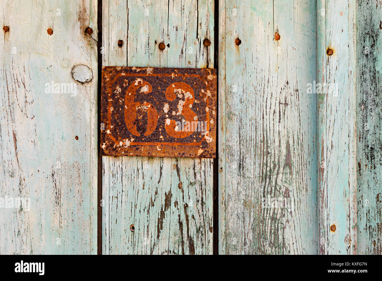 House number plaque hi-res stock photography and images - Alamy