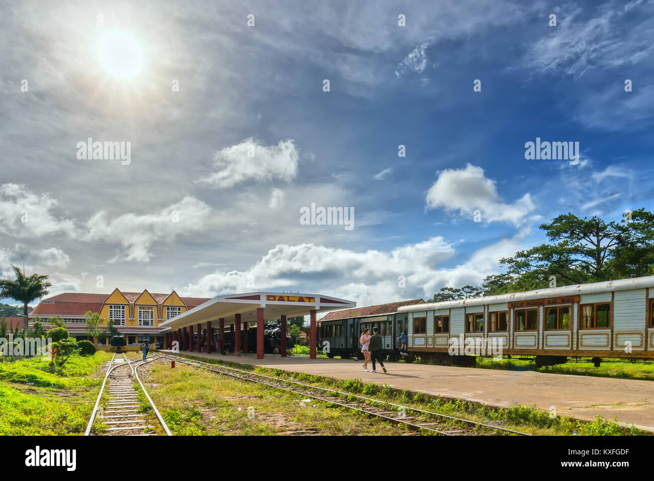 Ancient railway station is famous place, history destination for ...