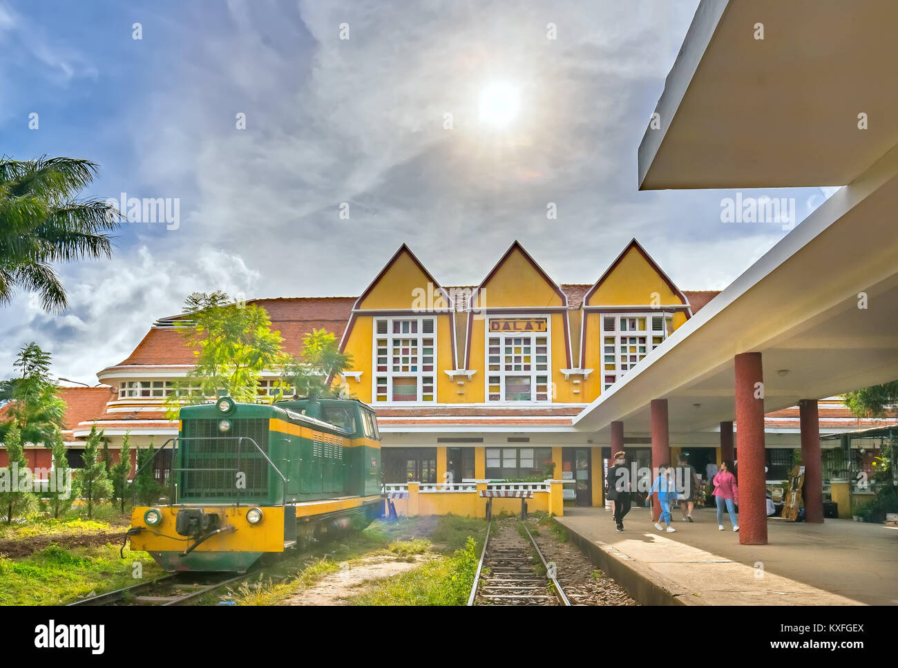 Ancient railway station is famous place, history destination for ...