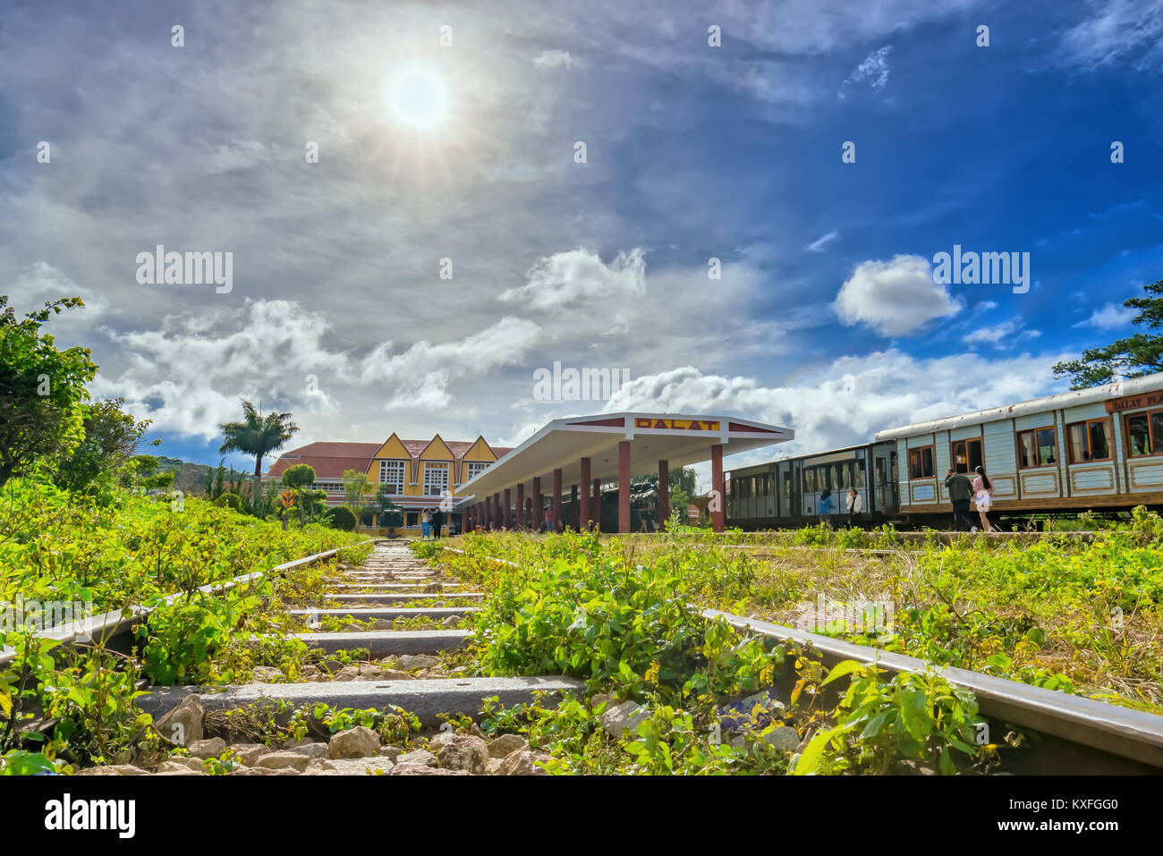 Ancient railway station is famous place, history destination for ...