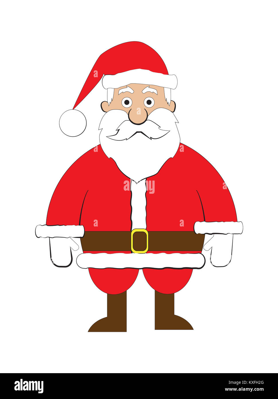 Vector cartoon set flat Cut Out Stock Images & Pictures - Alamy