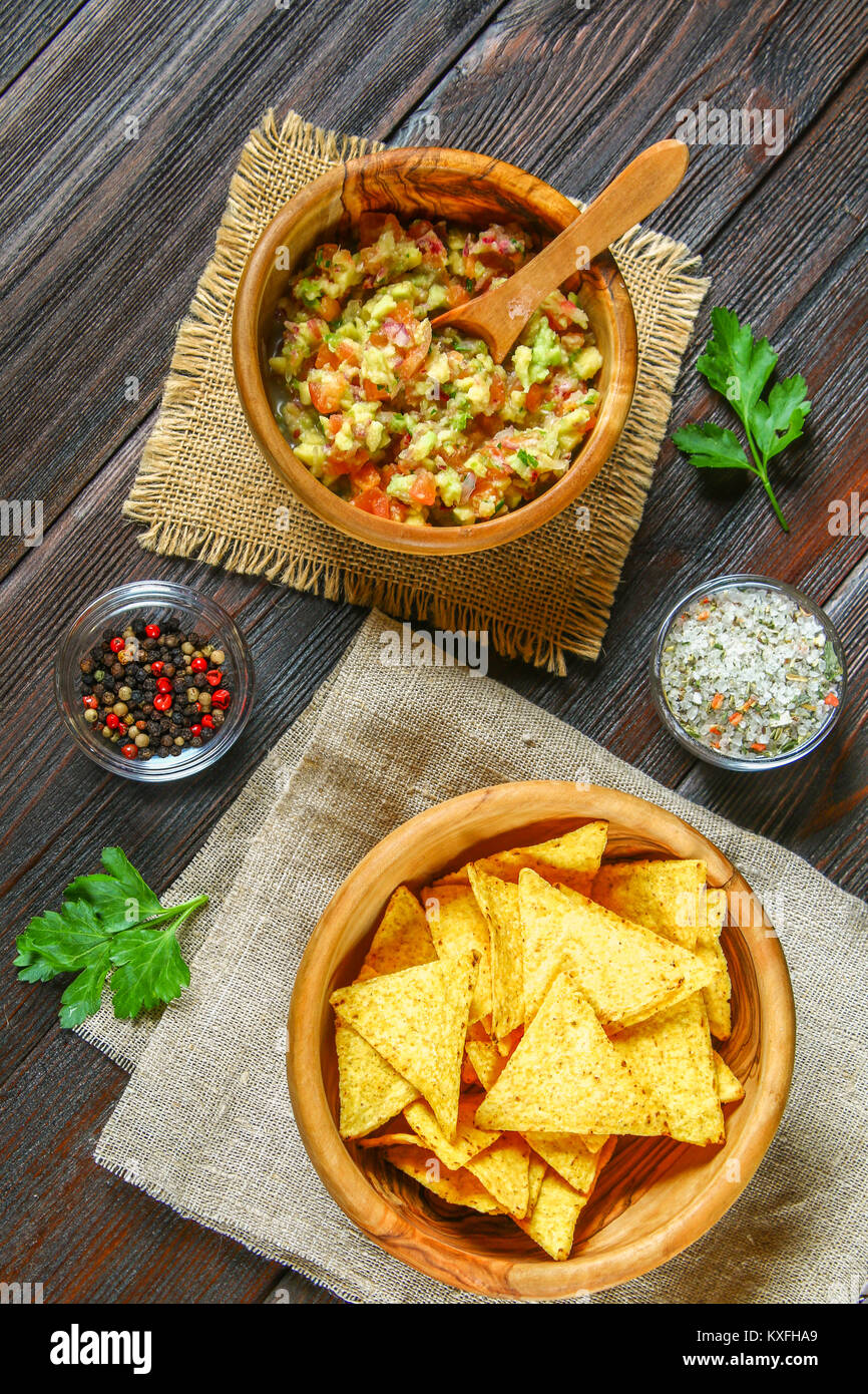 Guacomole is a traditional Mexican sauce consisting of grated avocado ...