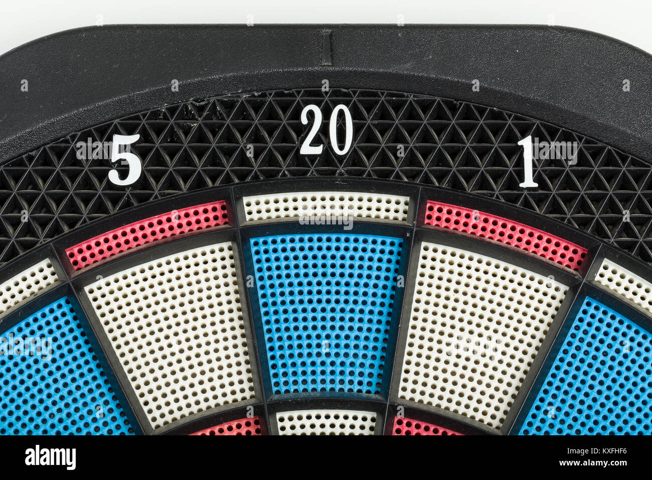 close up photo of old used darts board Stock Photo - Alamy