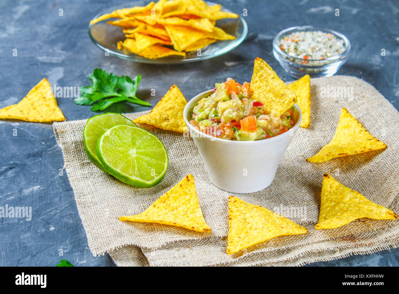 Guacomole is a traditional Mexican sauce consisting of grated avocado ...