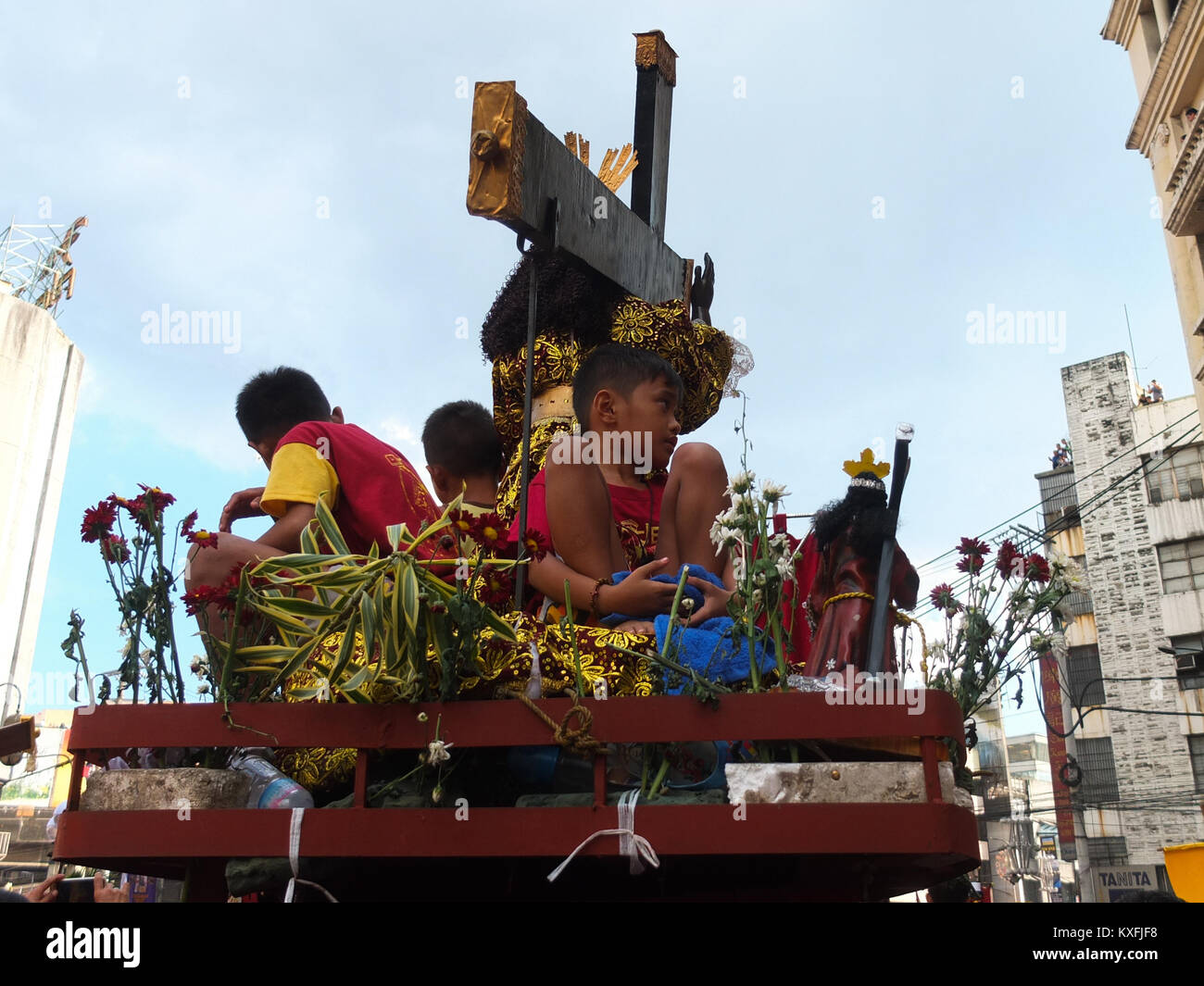 Quiapo church black nazarene hi-res stock photography and images - Alamy