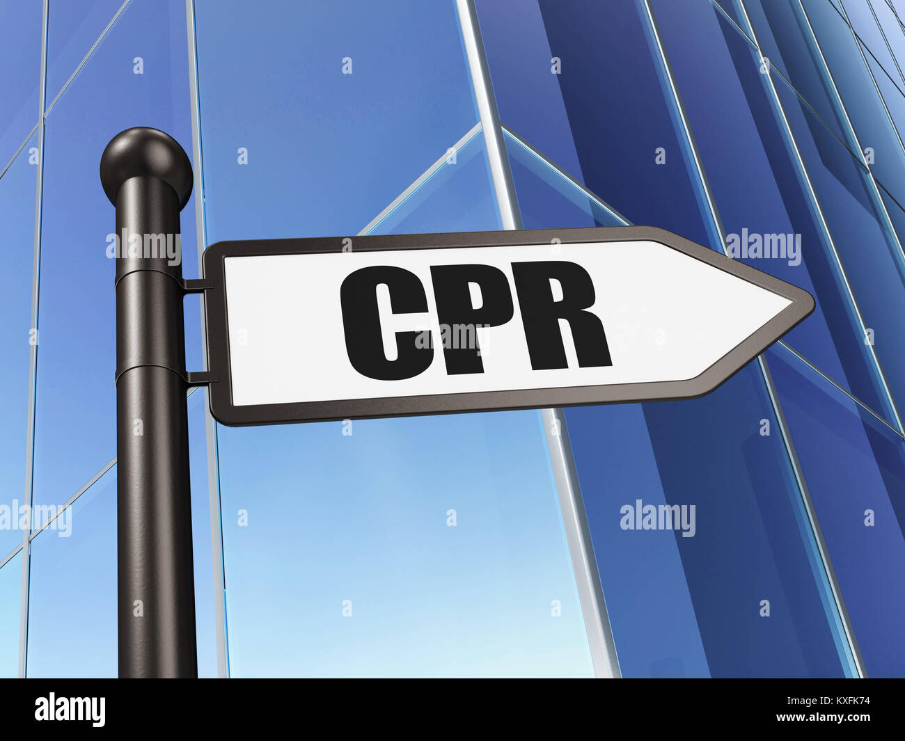 Health concept: sign CPR on Building background Stock Photo - Alamy