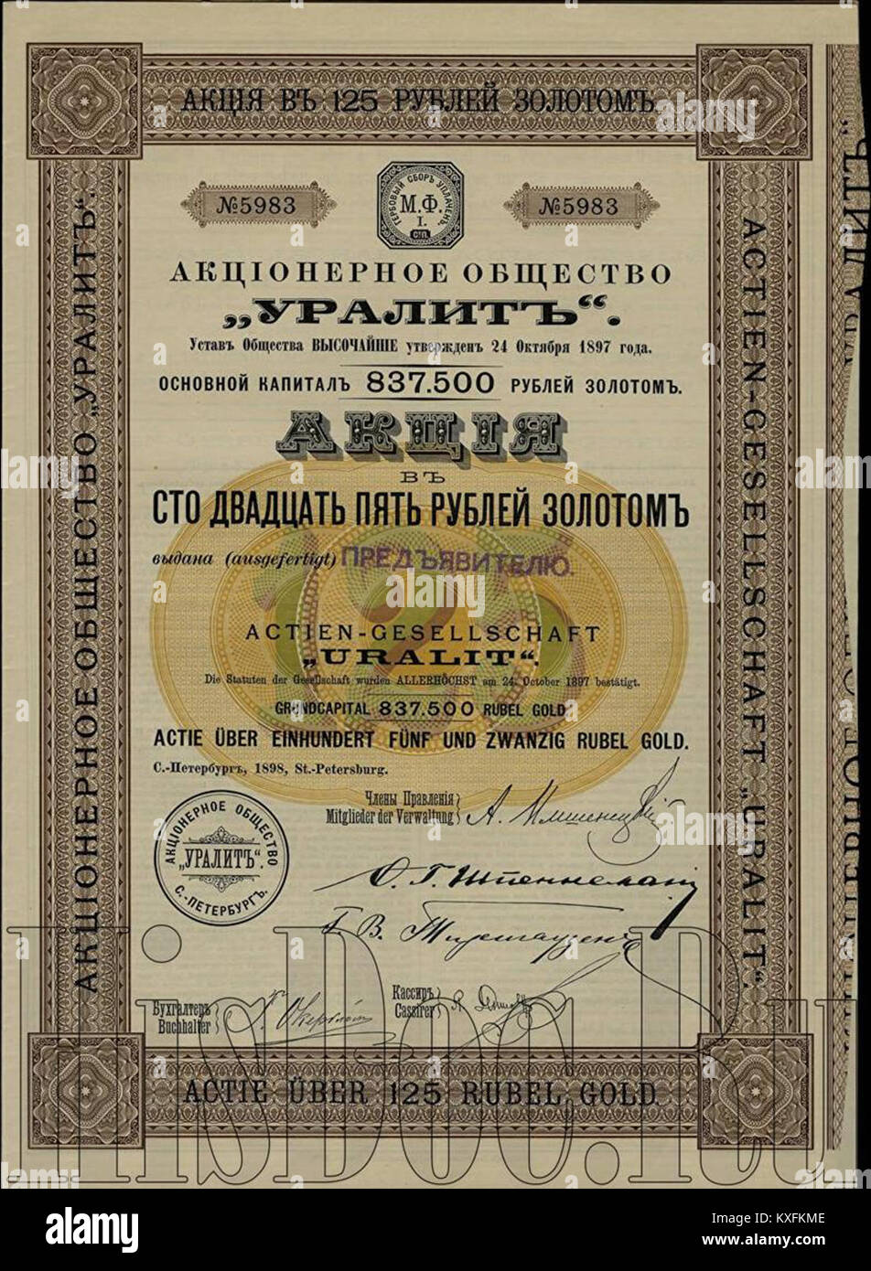 Uralit hi-res stock photography and images - Alamy