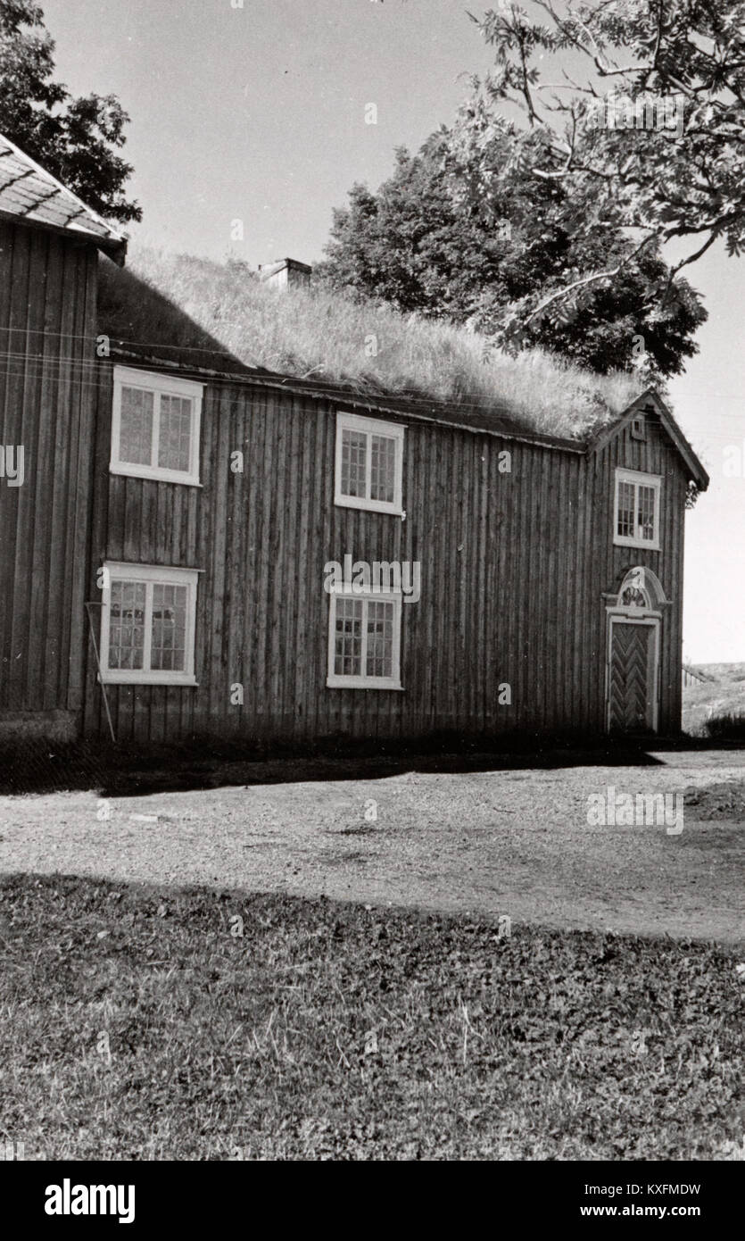 This image shows Alstahaug Old Rectory in Nordland, Norway. The rectory ...