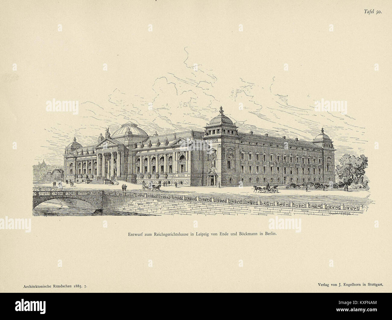 Reichsgericht in leipzig 1885 hi-res stock photography and images - Alamy