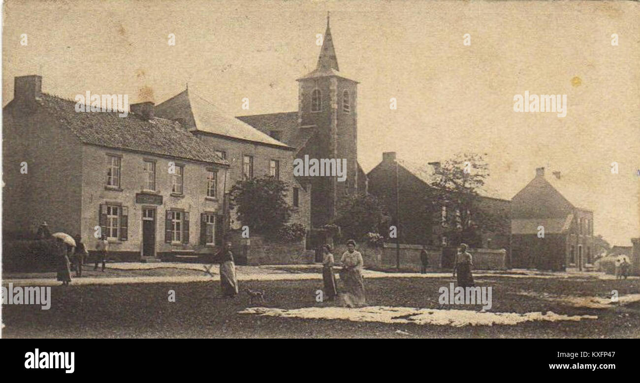 1904 - Place des Haies à Nalinnes-Haies Stock Photo - Alamy