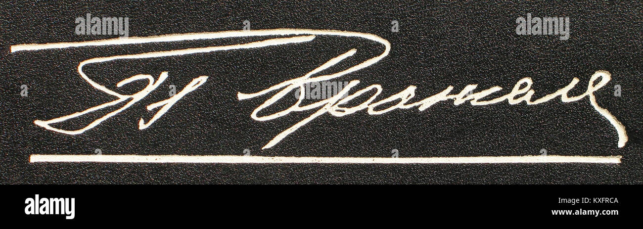 An autograph of Pyotr Wrangel, a prominent Russian general and leader ...