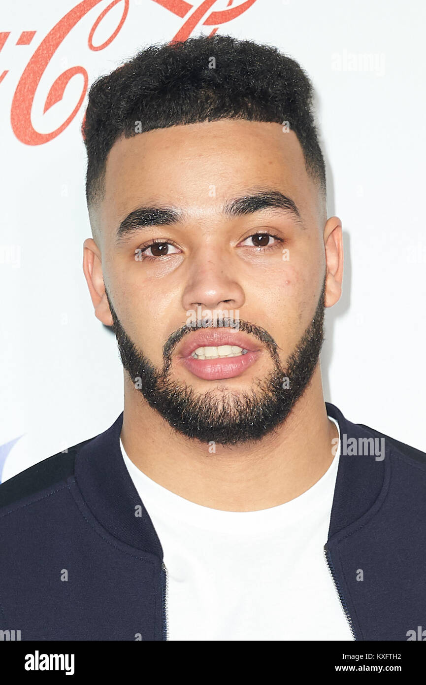 Yungen attends Capital’s Jingle Bell Ball with Coca-Cola at London’s O2 ...