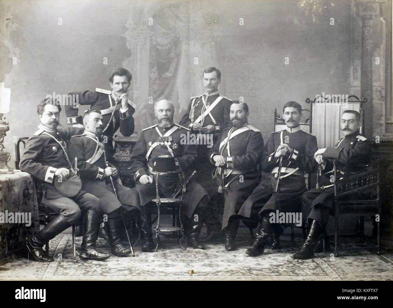 A photograph or artwork with unclear text in a non-English language, potentially depicting a ...