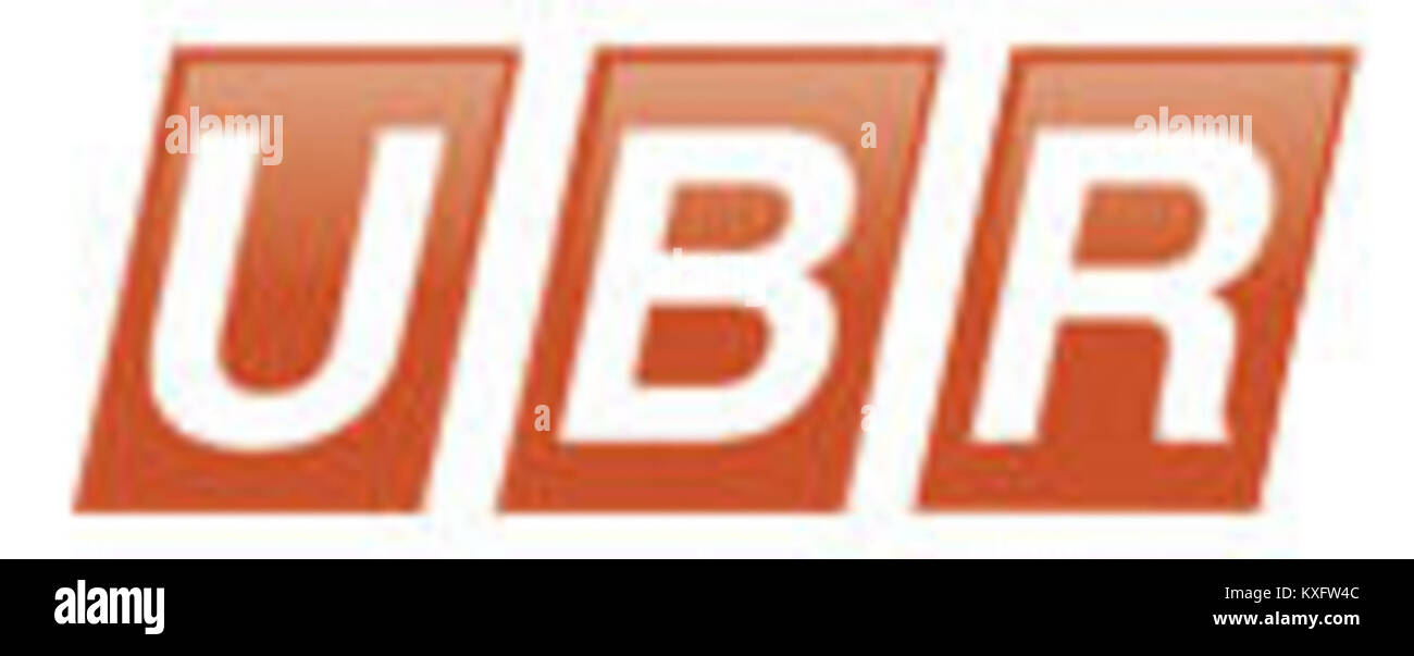 Логотип телеканала UBR Stock Photo - Alamy