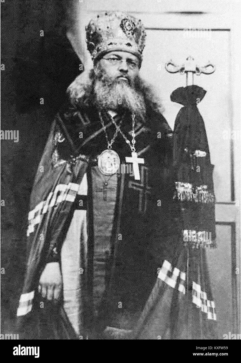 Russian orthodox spiritual cultural Black and White Stock Photos ...