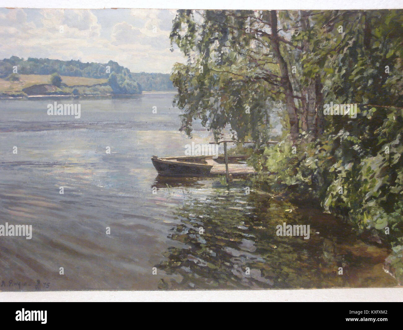 The Mgha River is located in northwestern Russia. It plays an important ...