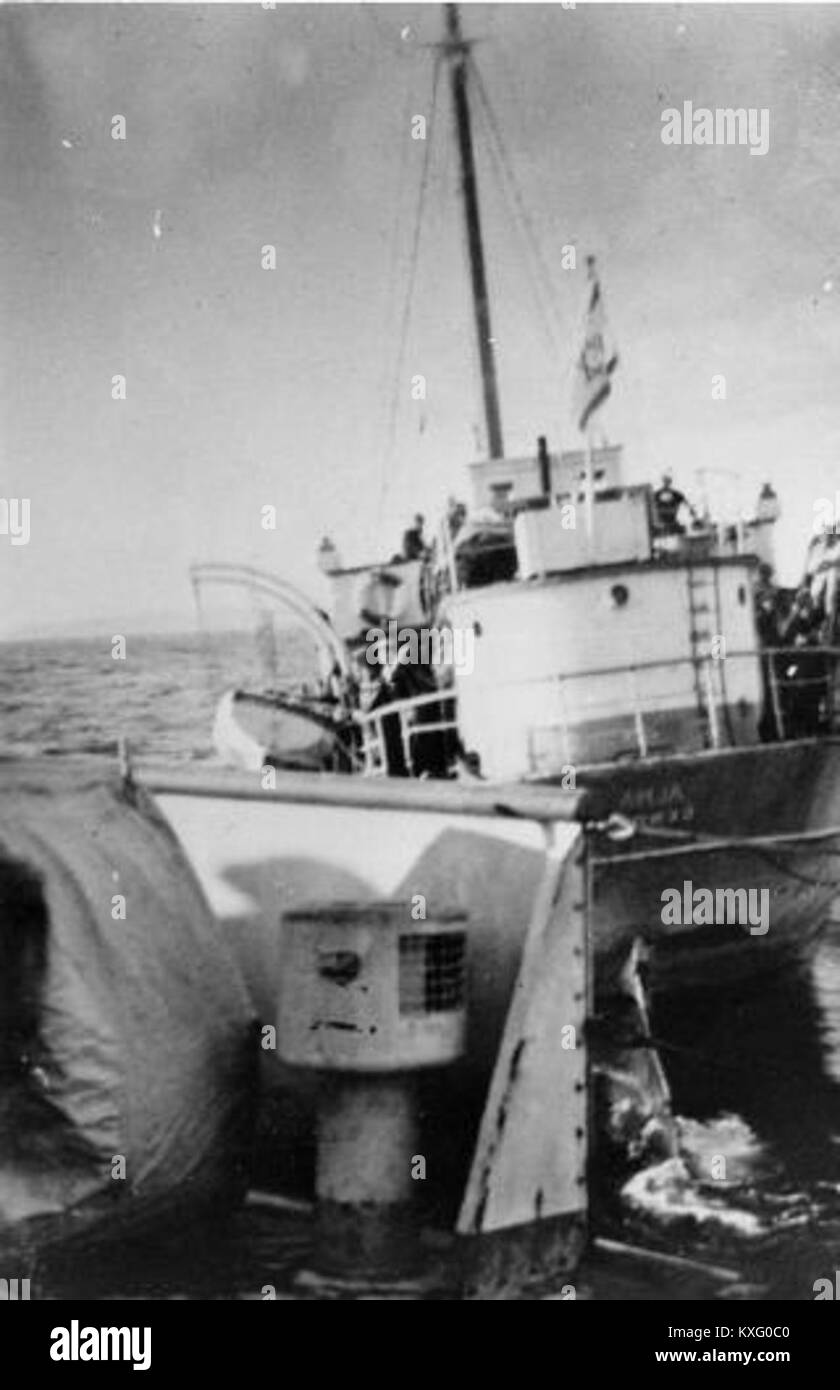 The immigrant ship Bracha Fuld was part of the post–World War II Aliyah ...