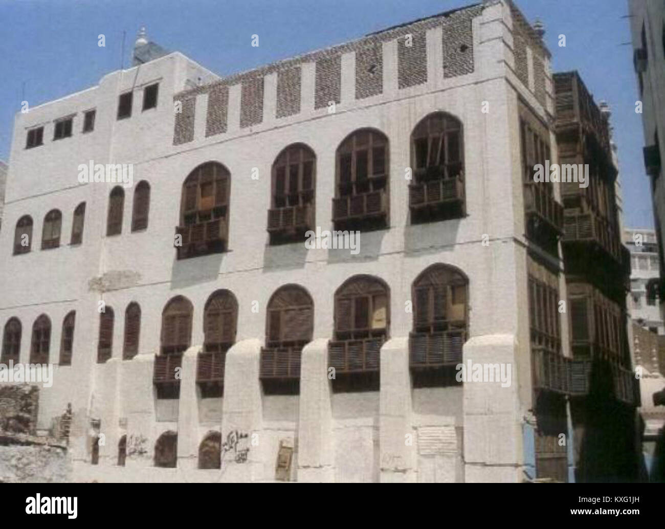 The Sawlatiyya School in Mecca, Saudi Arabia, founded in 1290 AH (1873 ...