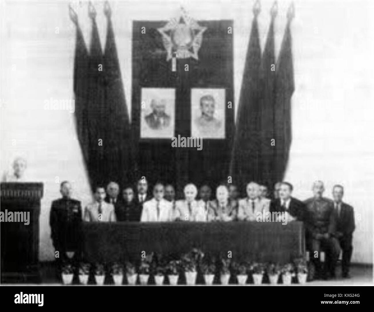 A photograph of a historical event, location, or individual, featuring ...