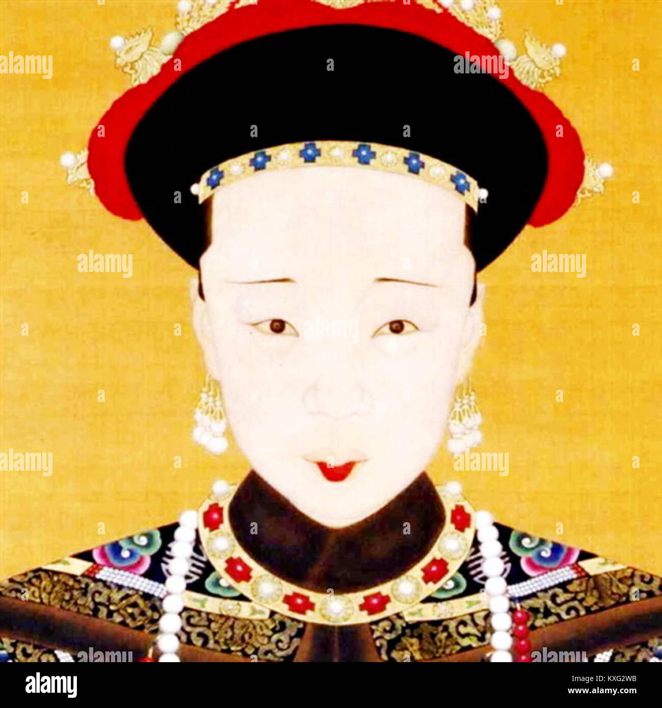 Imperial portrait qing dynasty empress hi-res stock photography and ...