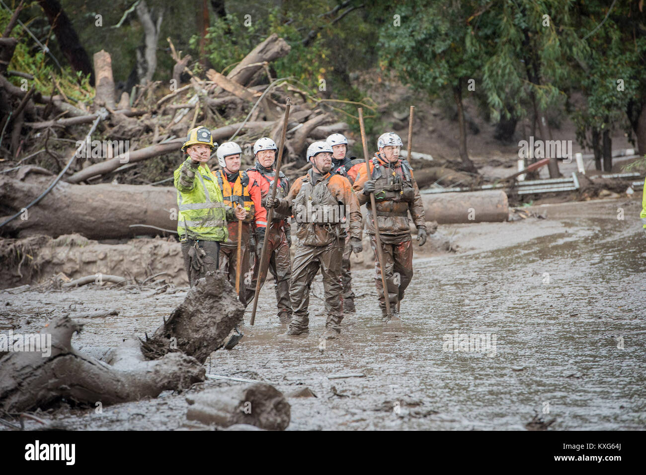 Montecito, California, USA. 9th Jan, 2018. Members of the Heavy Water ...