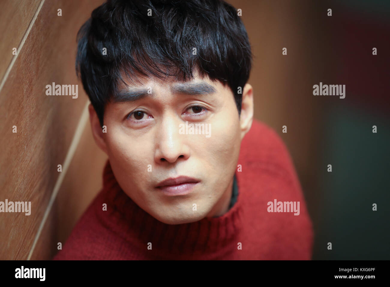 10th Jan, 2018. S. Korean actor Jung Min-sung South Korean actor Jung ...