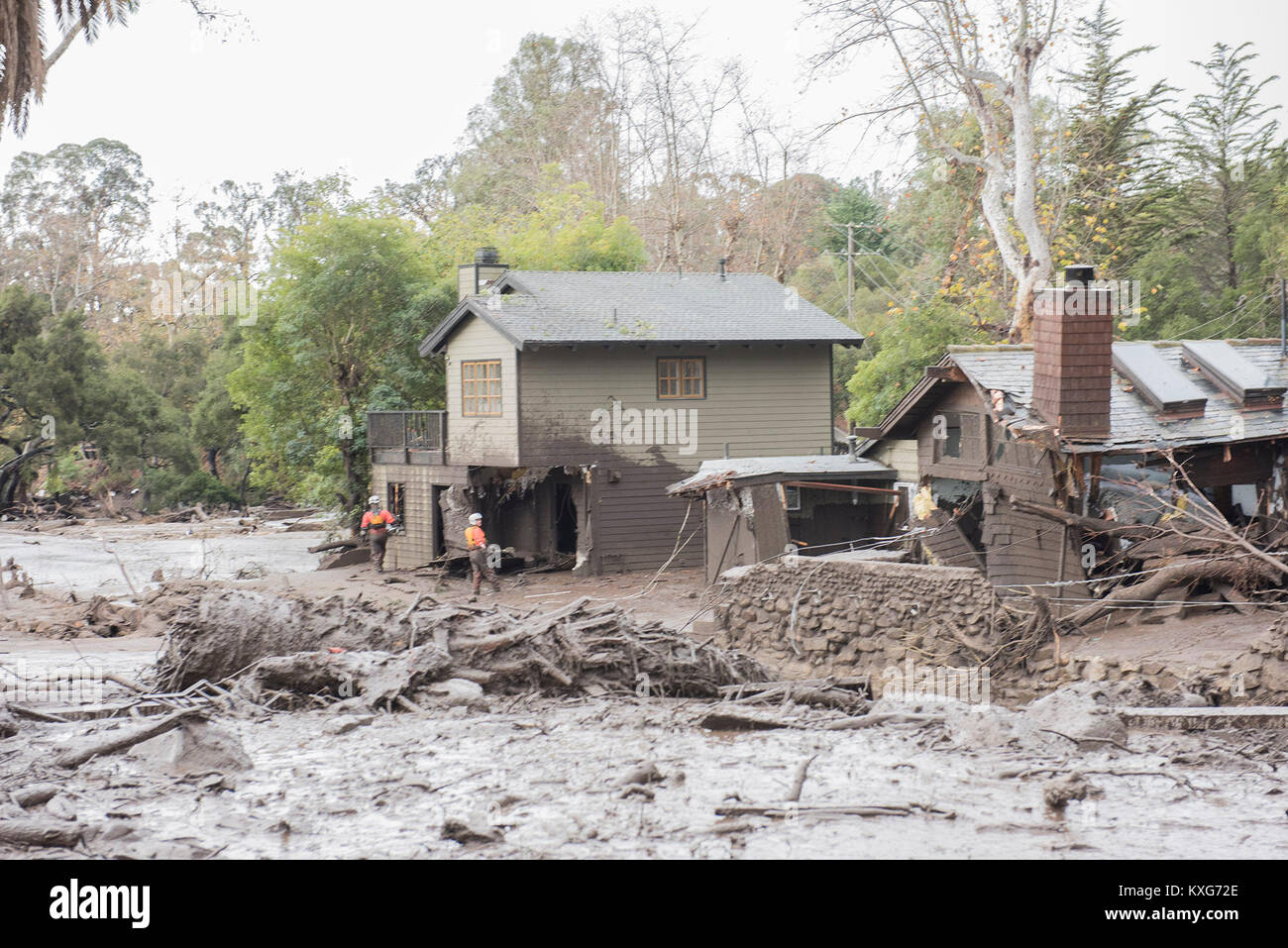 Montecito, California, USA. 9th Jan, 2018. Members of the Heavy Water ...