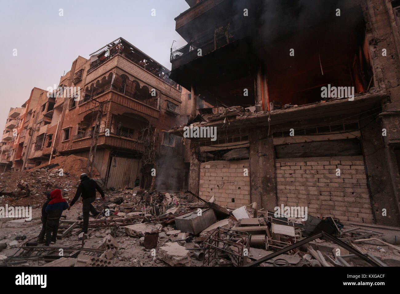 General view damascus syria hi-res stock photography and images - Alamy