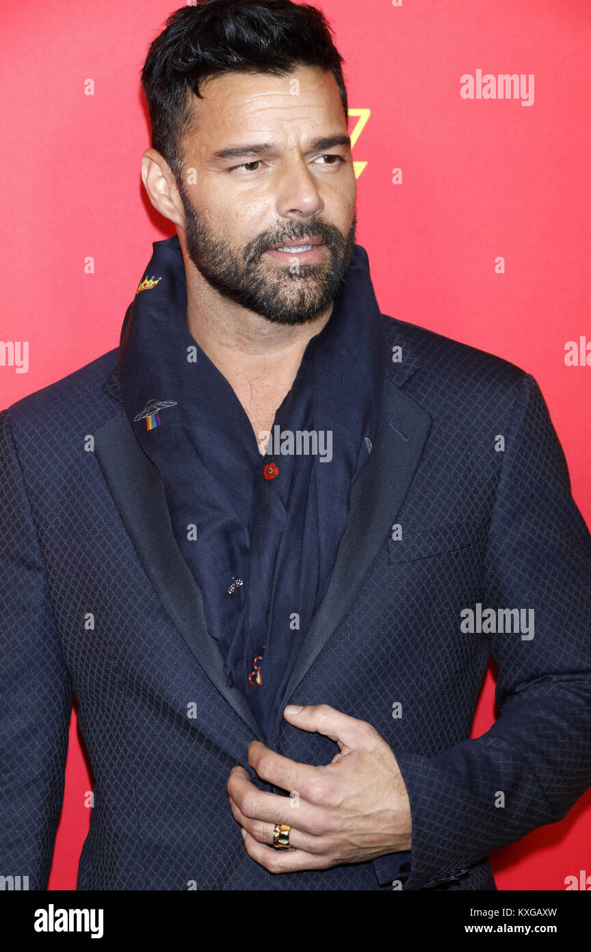 Hollywood, California. 8th Jan, 2018. Ricky Martin attends 'The ...