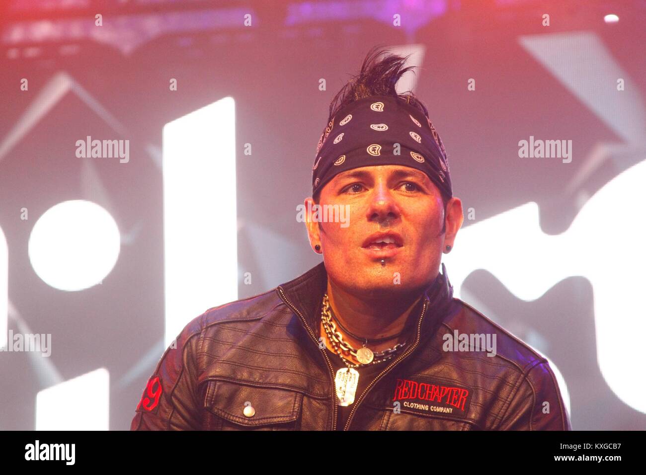 Las Vegas, NV, USA. 9th Jan, 2018. Bryan Hopkins of Elvis Monroe in ...