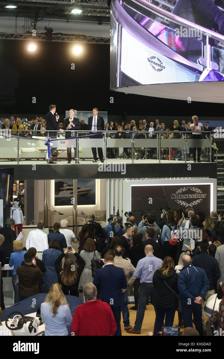 London, UK. 10th January, 2018.HRH the Princess Royal attends the first ...