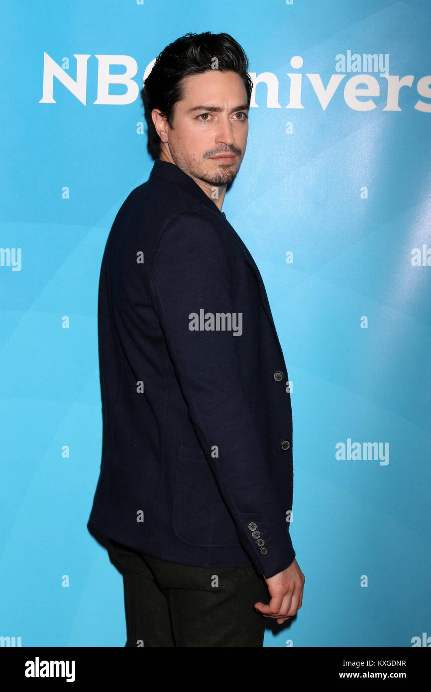 PASADENA, CA - JANUARY 09: Ben Feldman at the 2018 NBCUniversal Winter ...