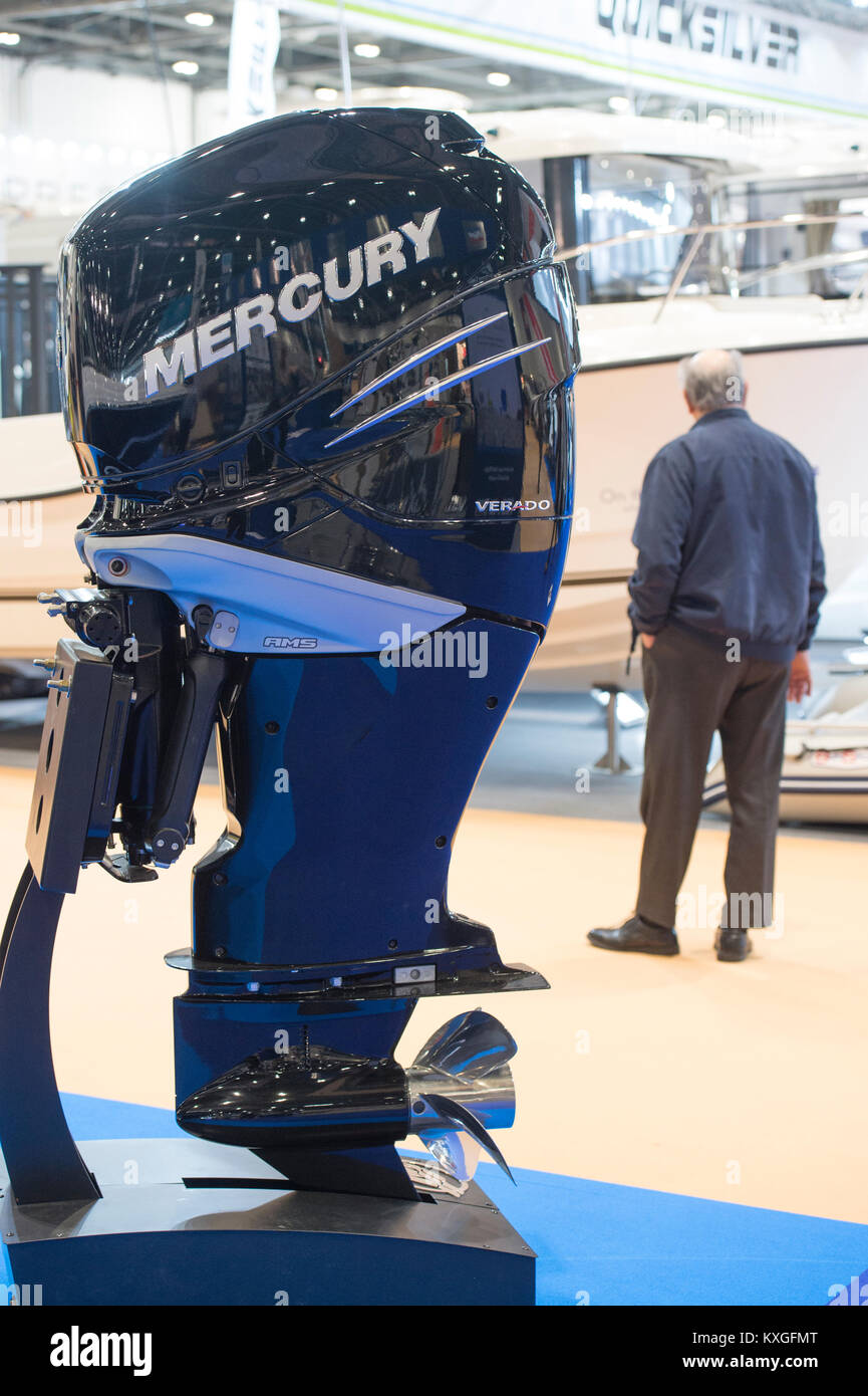 ExCel, London, UK. 10th Jan, 2018. The five day London Boat Show opens ...