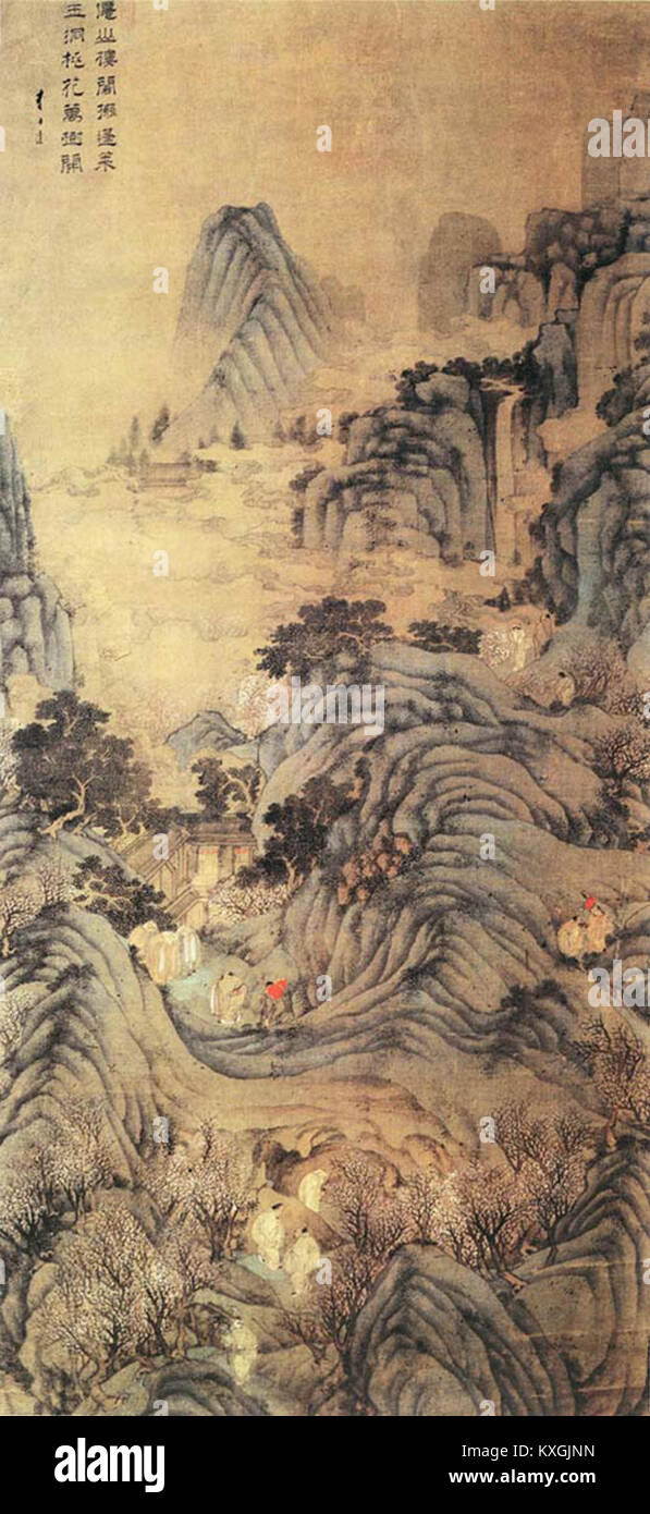 This painting by Li Shida from the Ming Dynasty illustrates a serene ...