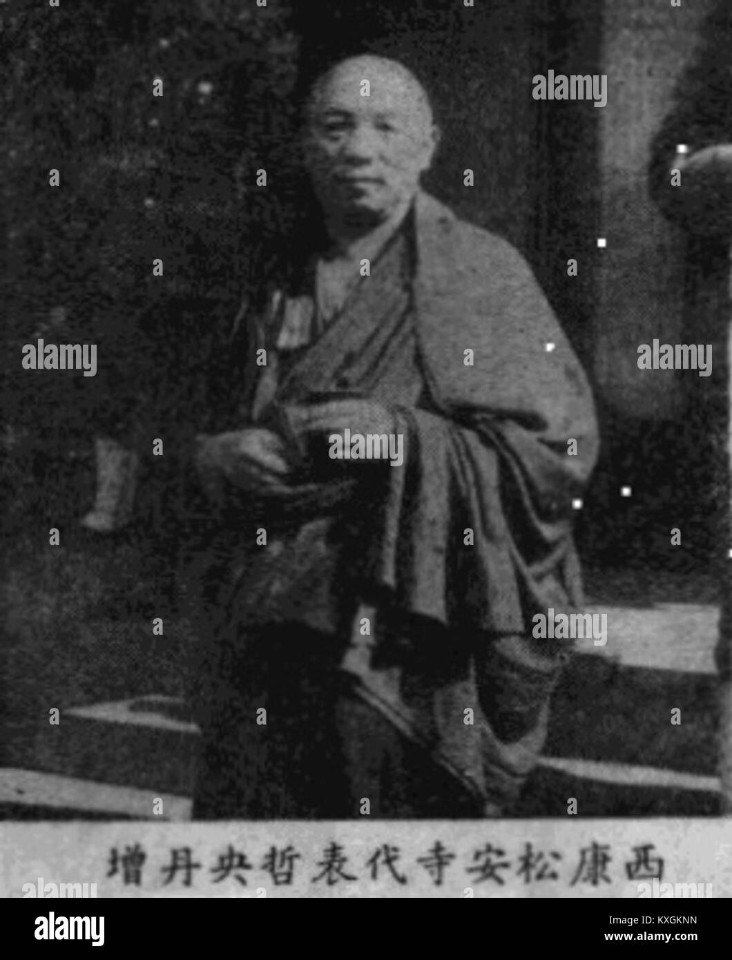 Zheyang Danzen, representative of Song’an Monastery in Xikang, was a ...