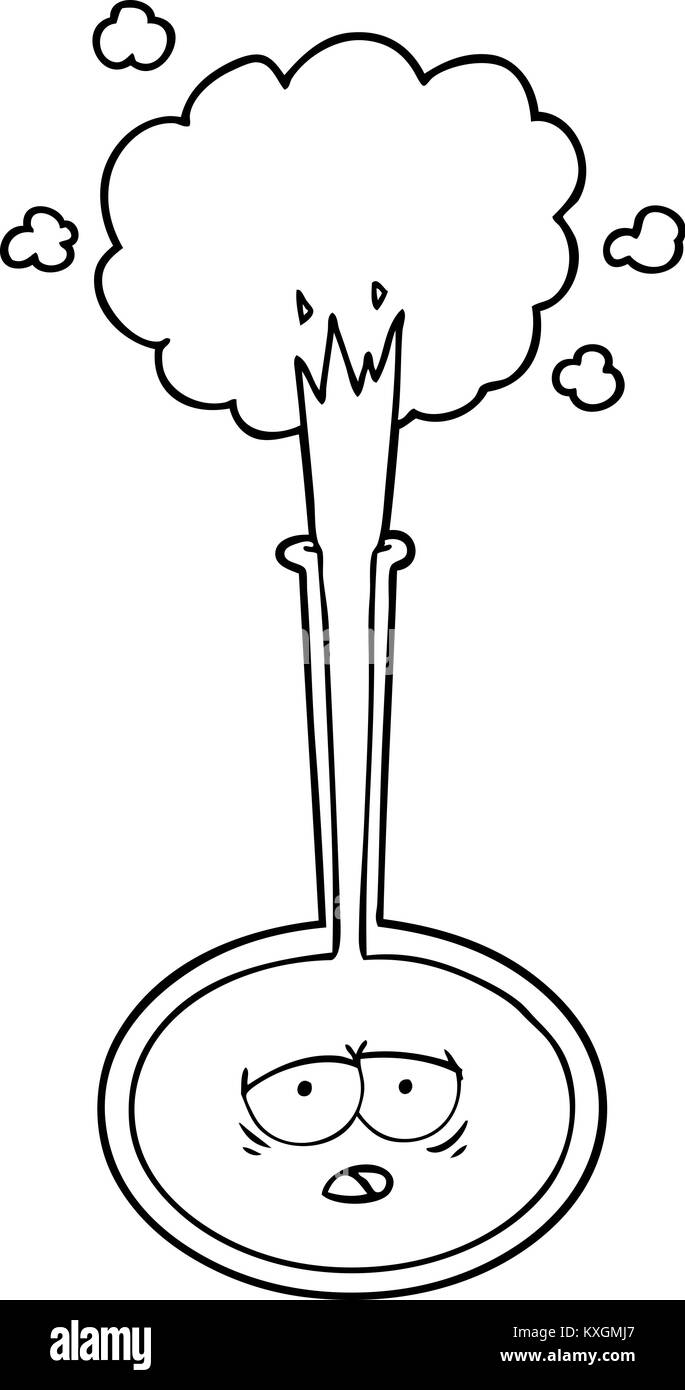 cartoon tired science experiment Stock Vector Image & Art - Alamy