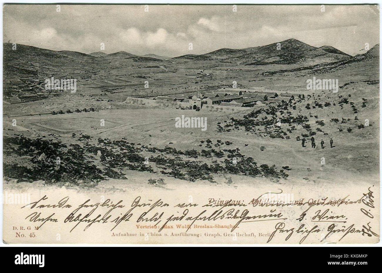 Refers to the German artillery barracks and associated eastern camp in ...