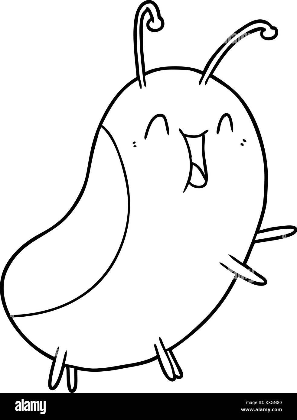 cartoon happy bug Stock Vector Image & Art - Alamy